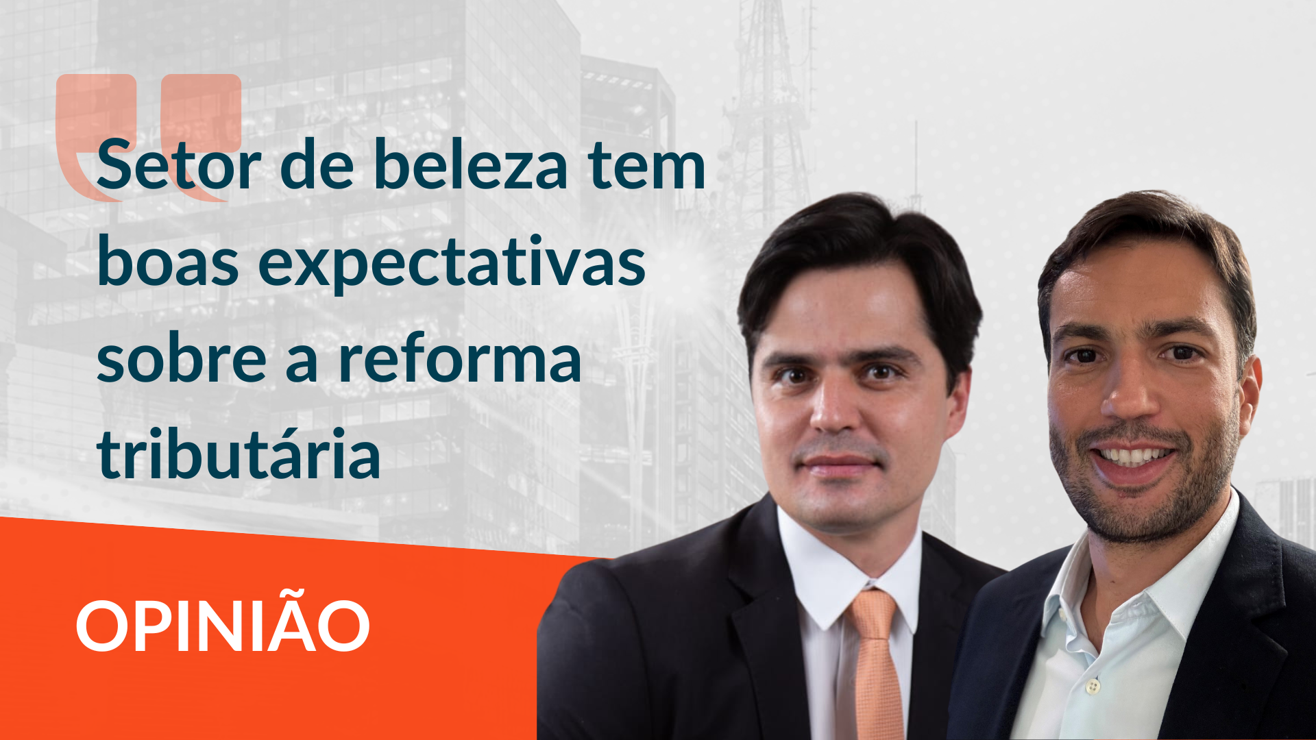 Reforma Tributária: entrevista de Bruno Borges à Jovem Pan